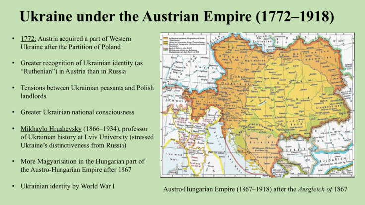 Ukraine in the Nineteenth Century 1.2 (Taras Shevchenko)
