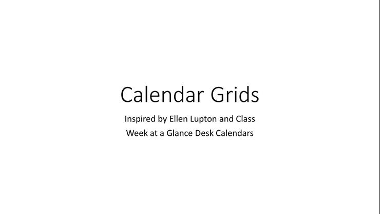 Calendar Grids