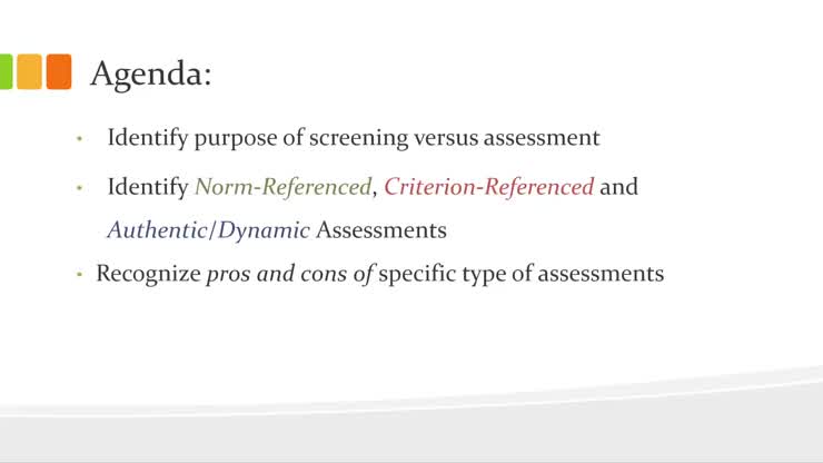 Assessments: Essentials