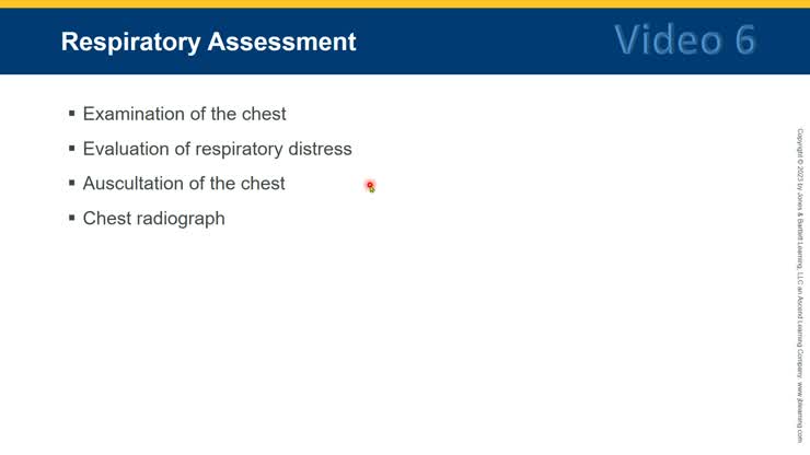 6. Respiratory Assessment