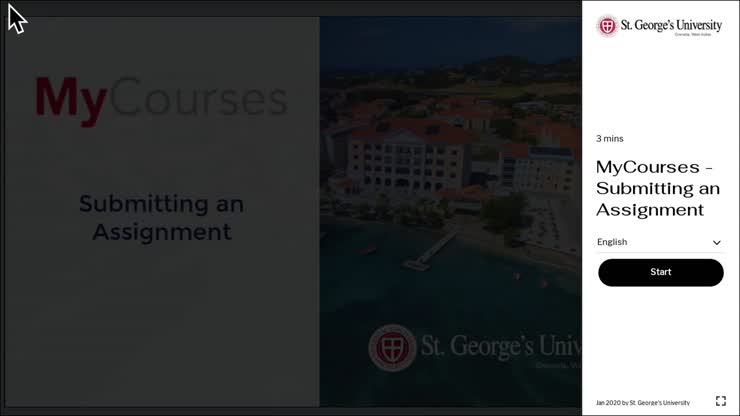 MyCourses: Submitting an Assignment