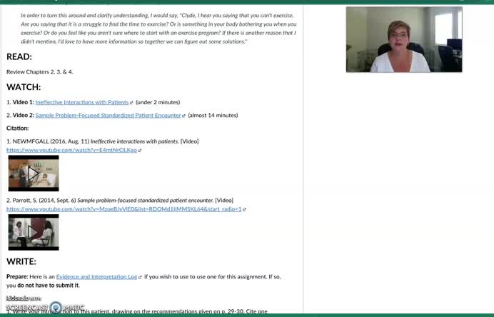 How to use an EI log