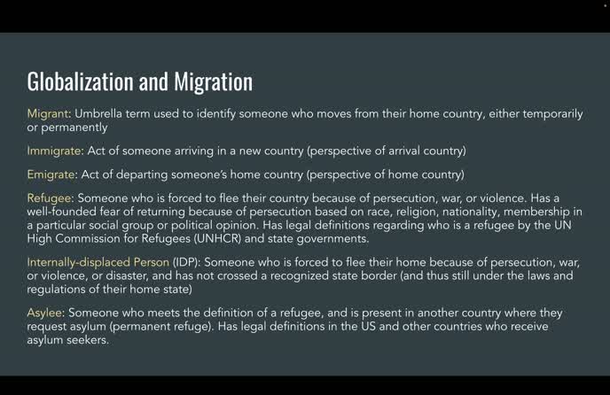Migration theories