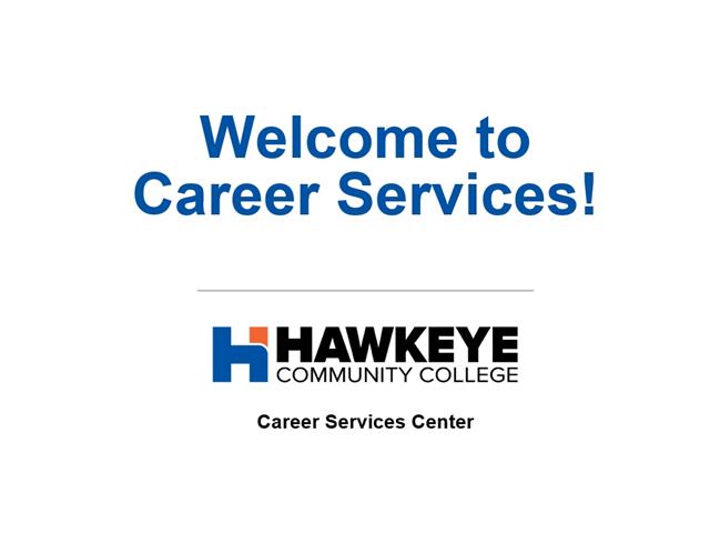 Career Services Overview
