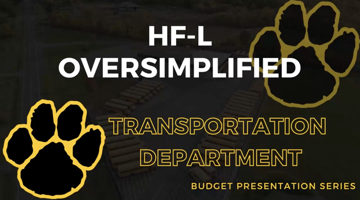 Transportation Budget Presentation