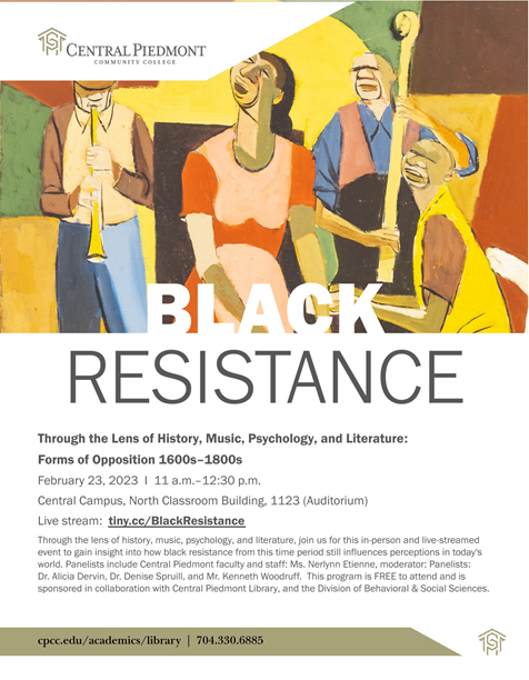 Black Resistance: Forms of Opposition 1600s-1800s (February 23, 2023)