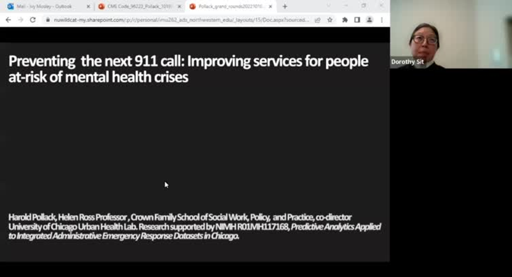 ISAAC RAY RESEARCH PROGRAM LECTURE-University of Chicago Crime Lab ...