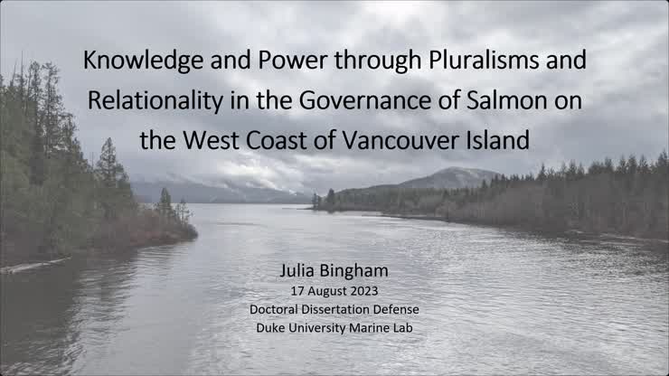 DUML Defense Seminar - Julia Bingham on 8/17/2023
