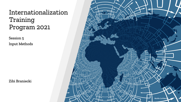 Internationalization Training Session 5: Input Methods - How people ...