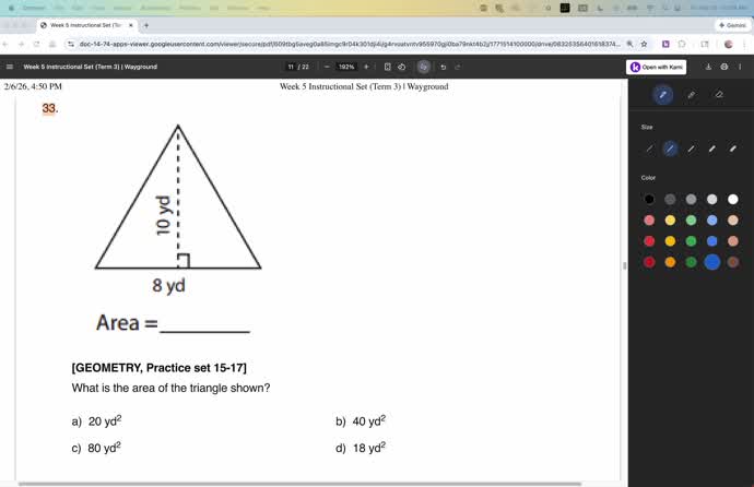 Week 5, Day 2, Pt. 5: Geometry