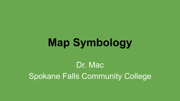 Map Symbology