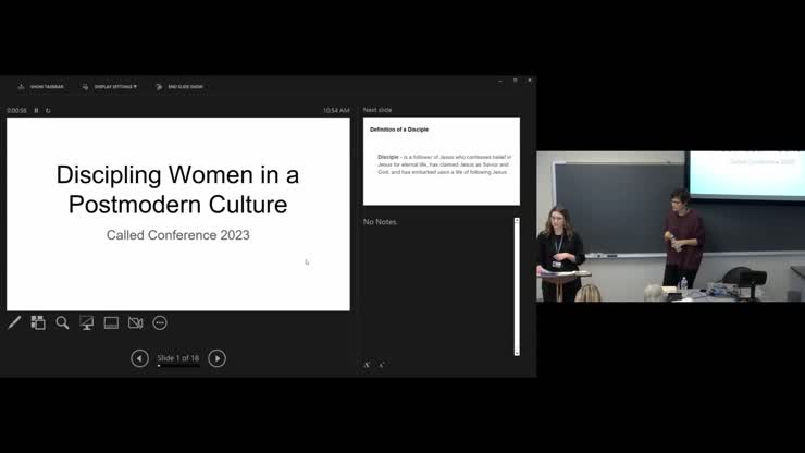 Anna Cotto - Discipling Women in a Postmodern Culture