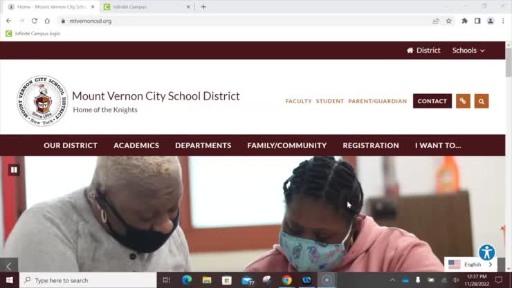 Parents: View Your Child's Report Card in IC