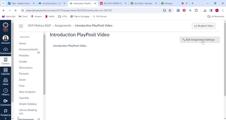 Setting Due Dates for Canvas PlayPosit Videos and KuraCloud Labs