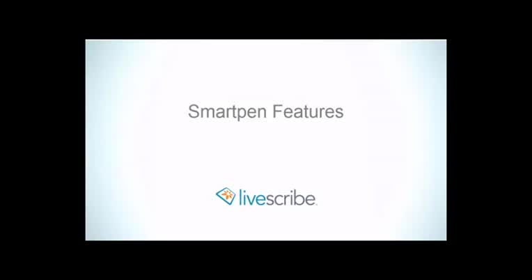 Smartpen Features