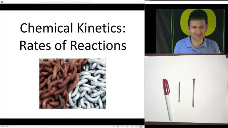 Lecture 31 - Chemical Kinetics and Rates of Reactions (2021)