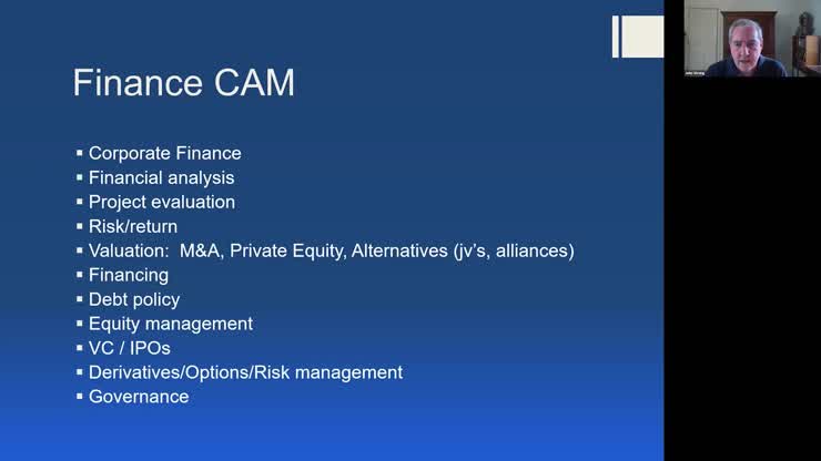 Corporate Finance CAM