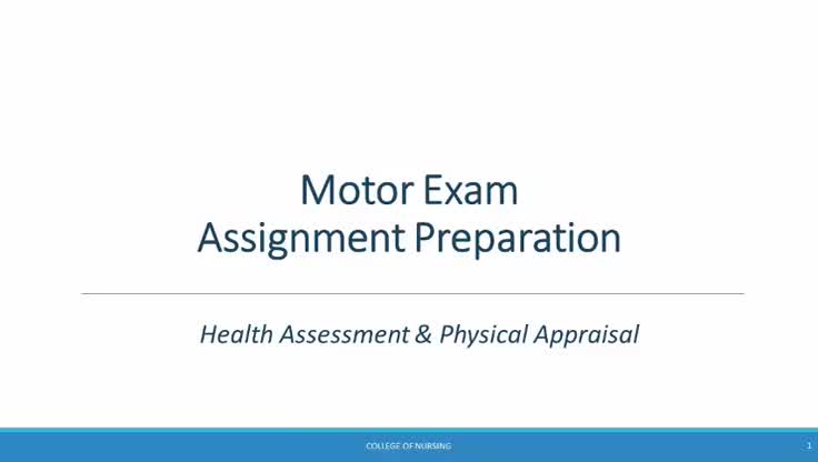 Motor Exam Prep - Spr23 revised