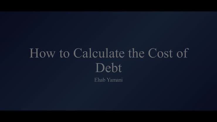 V43_How to calculate cost of debt?