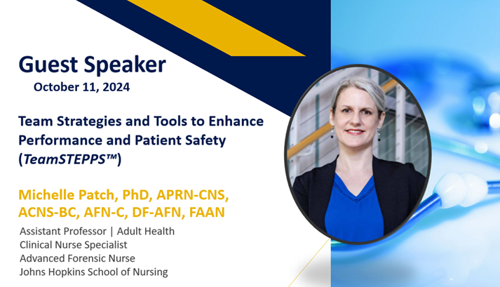 Michelle Patch, PhD, MSN, APRN-CNS, ACNS-BC, AFN-C, DF-AFN, FAAN
