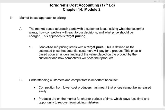 Ch 14: Module 2 (17th Ed)