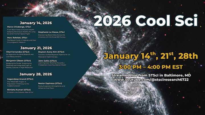 CoolSci 2026: Celebrating STScI Achievement in Astronomical Research ...