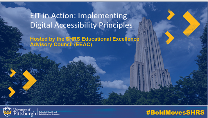 "EIT in Action: Implementing Digital Accessibility Principles"