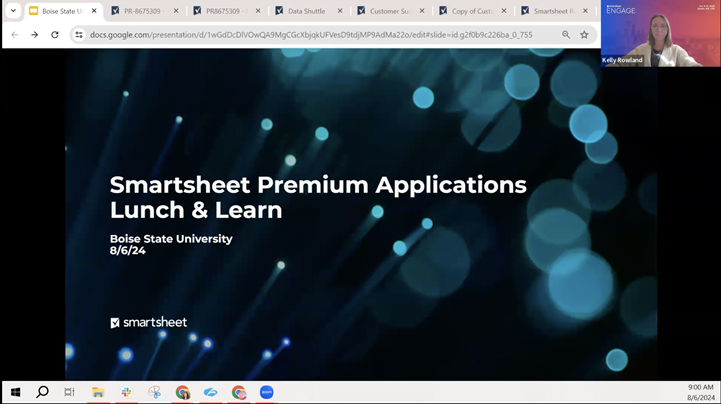 Smartsheet Training: Premium Applications (Session 2)