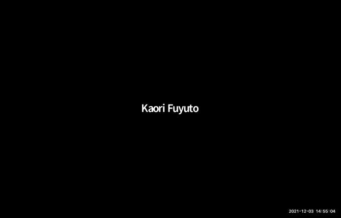December 3, 2021; Kaori Fuyuto