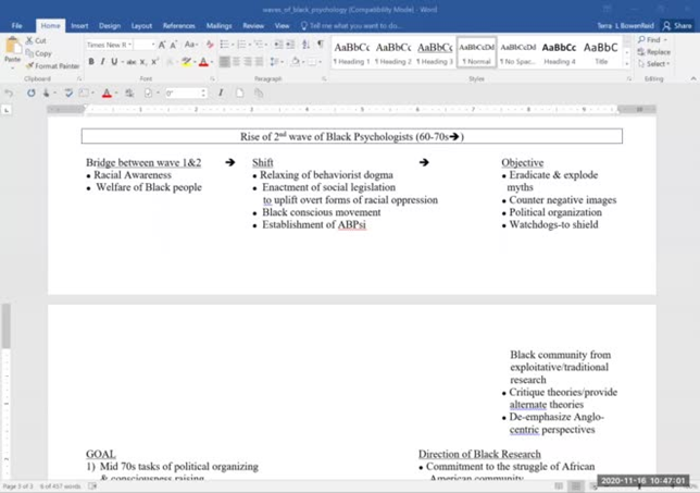 Terra Reid's Zoom Meeting
