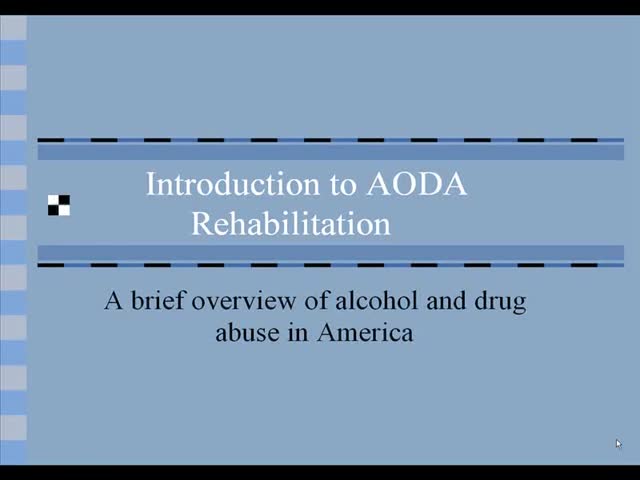 Introduction to AODA - lecture