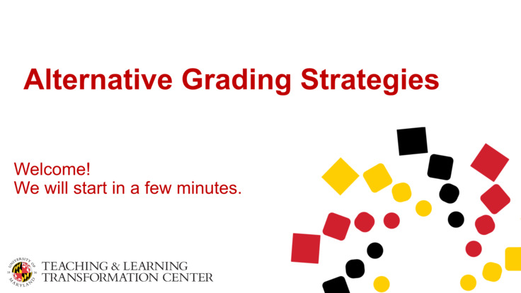 Alternative Grading Strategies