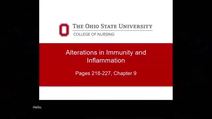 Altered Immunity, Part 1