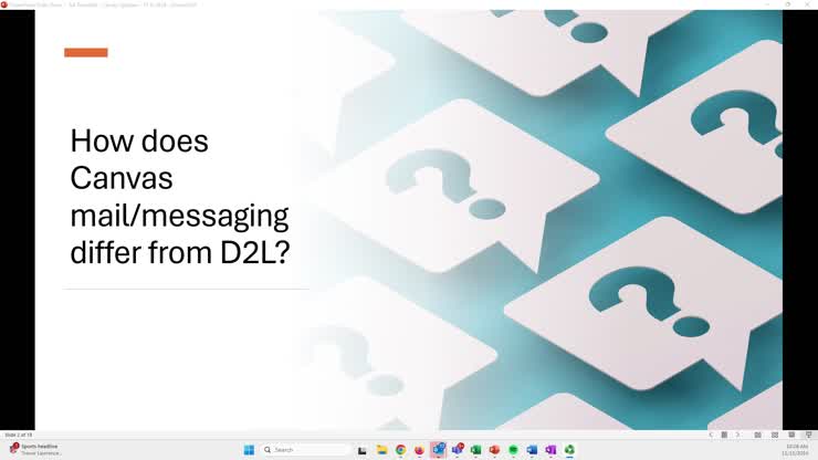 Tech Tip Tuesday - Difference between D2L and Canvas Email