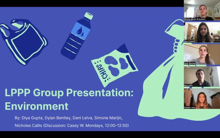 Environmental Policy Group Presentation