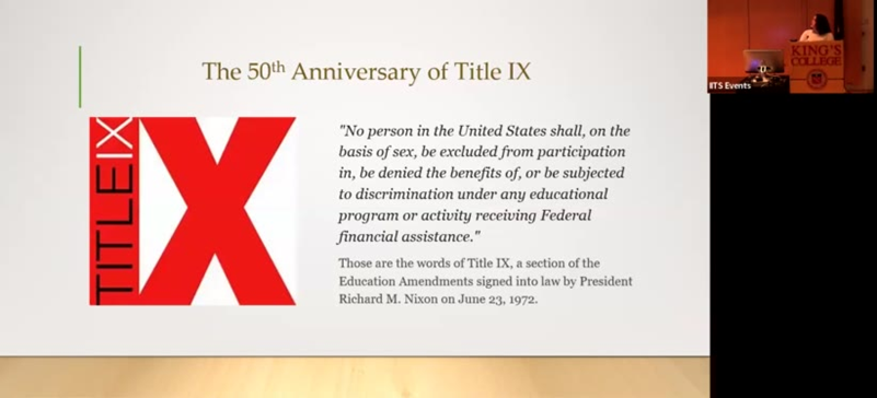 Sexual Harassment/Title IX Reporting and Prevention