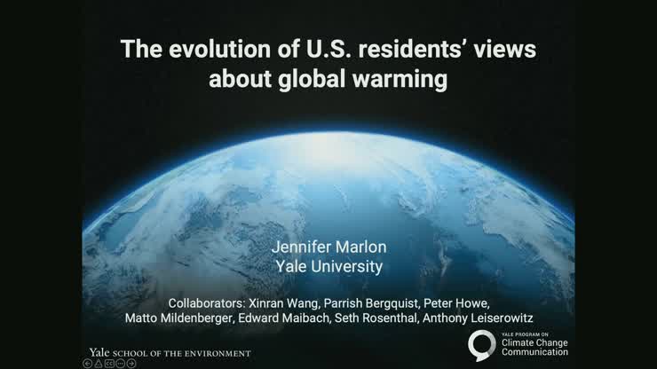 YIBS Seminar - Jennifer Marlon "The Evolution of Climate Change in the ...