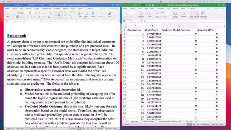 Topic 2.2. Classification Model Performance Part 2 f