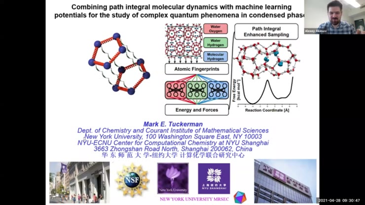 Seminar #17: Mark Tuckerman and Weibin Chu