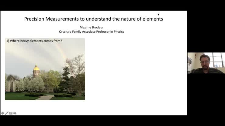 Maxime Brodeur, Physics