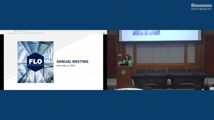 Fenway Library Organization Annual Meeting 2023