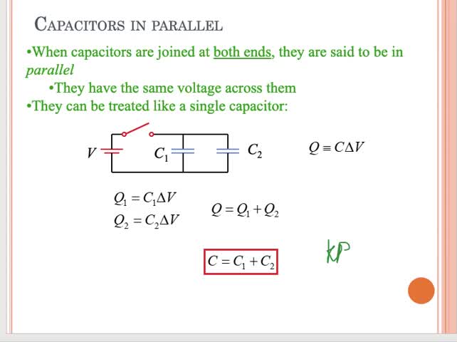 Lecture 16 Capacitor P2