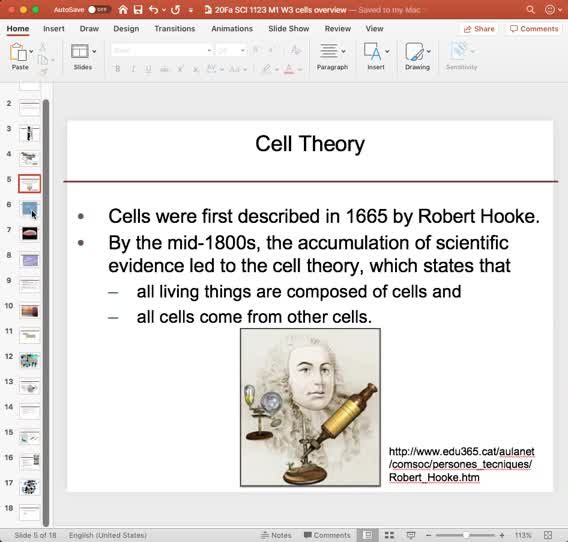 M1 W3 3.1-3.3 Cells Introduction