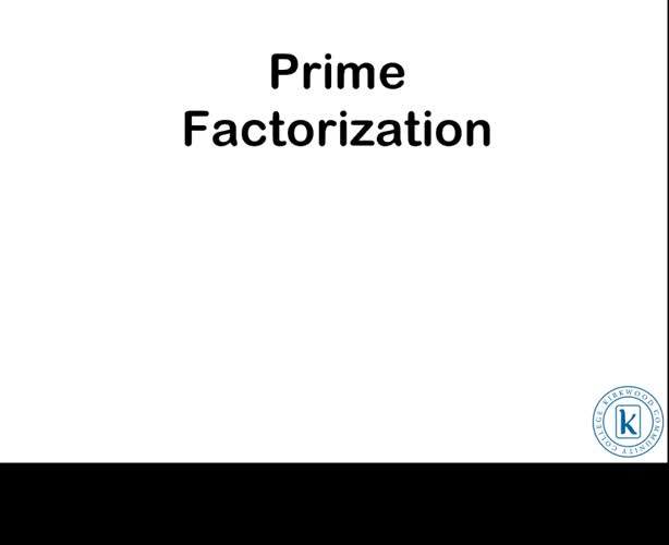 Prime Factorization