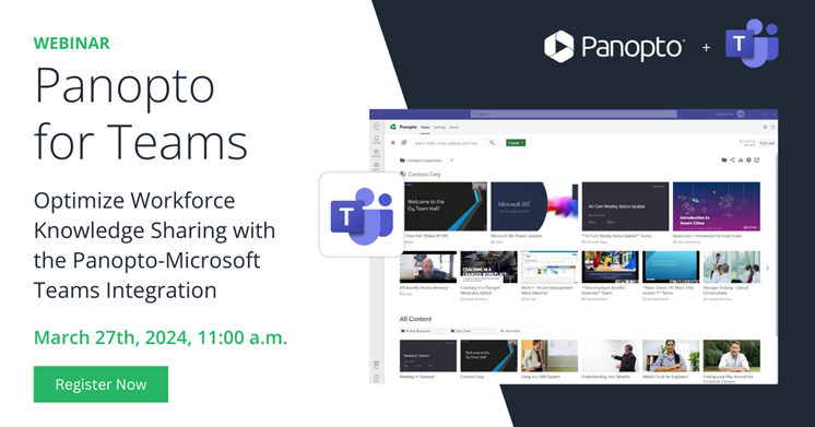 Panopto for Teams
