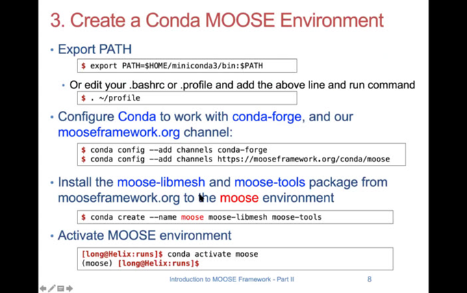 Advanced Application of MOOSE