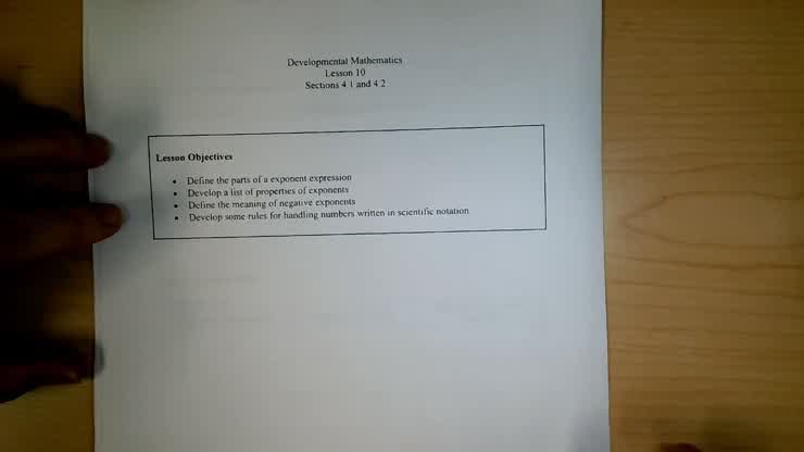 0371 Sections 4.1 and 4.2 Part 1