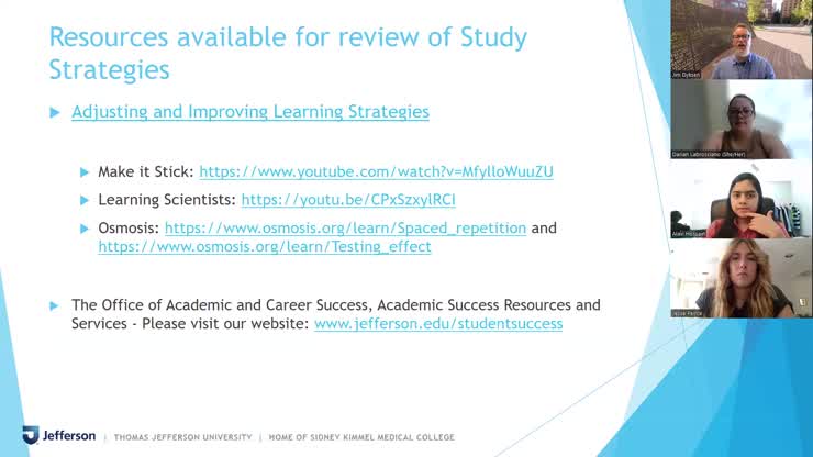The study cycle: Strategies for active, efficient study