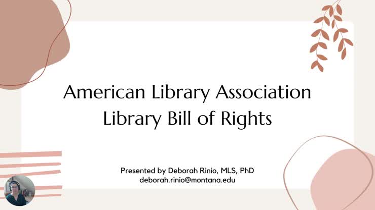 Introduction to the Library Bill of Rights