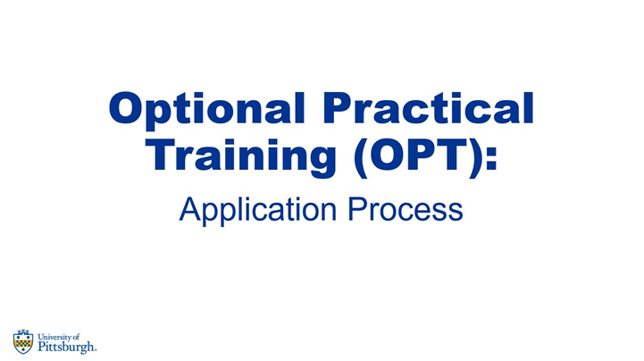 OPT: Application Process